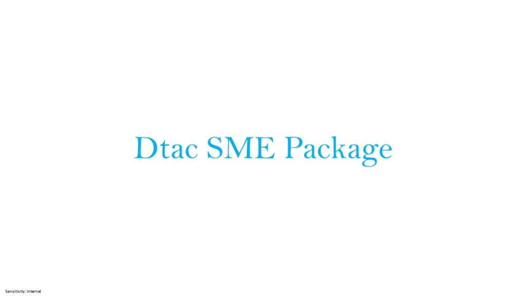 Dtac SME Package