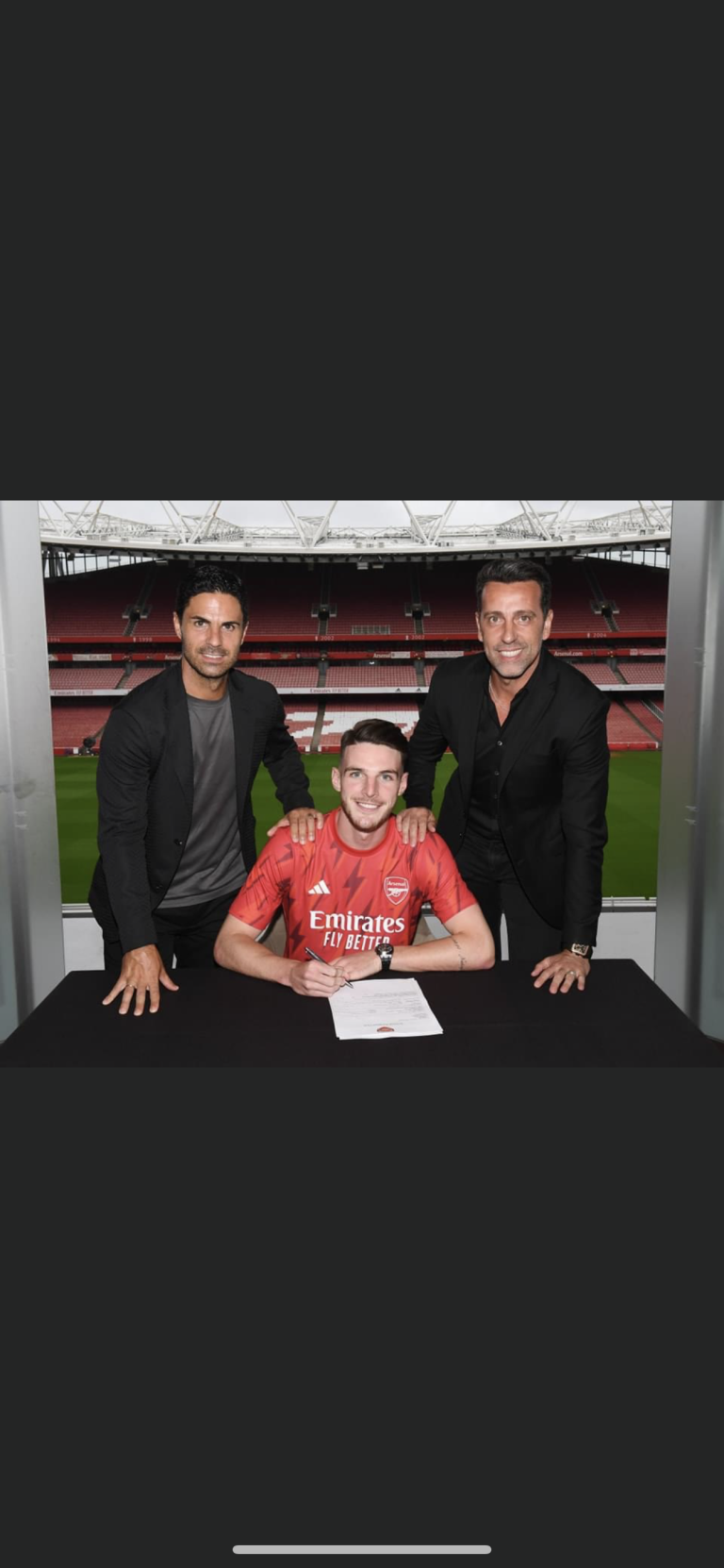 หมดห่วงสักที อาเซน่อล เปิดตัว Declan Rice