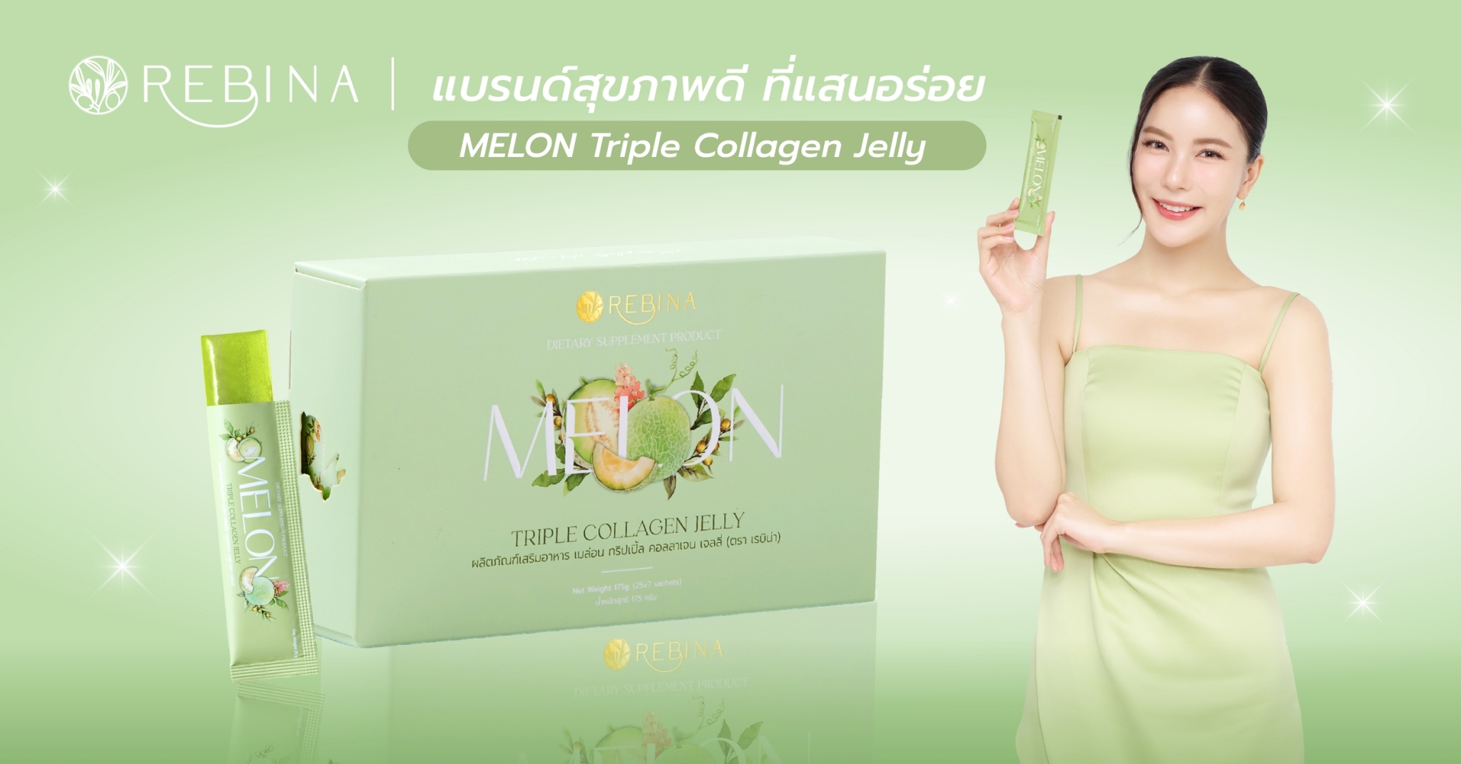 REBINA แบรนด์ผู้จัดจำหน่ายผลิตภัณฑ์ในหมวดสุขภาพและความงาม ดึง “มุก วรน ...